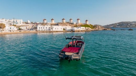 Rent Alesta Marine Raptor Motorboat (2024) in Mykonos - Oceans Evasion
